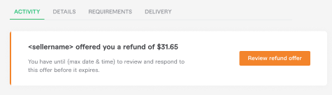 Partial refunds – Fiverr Help Center